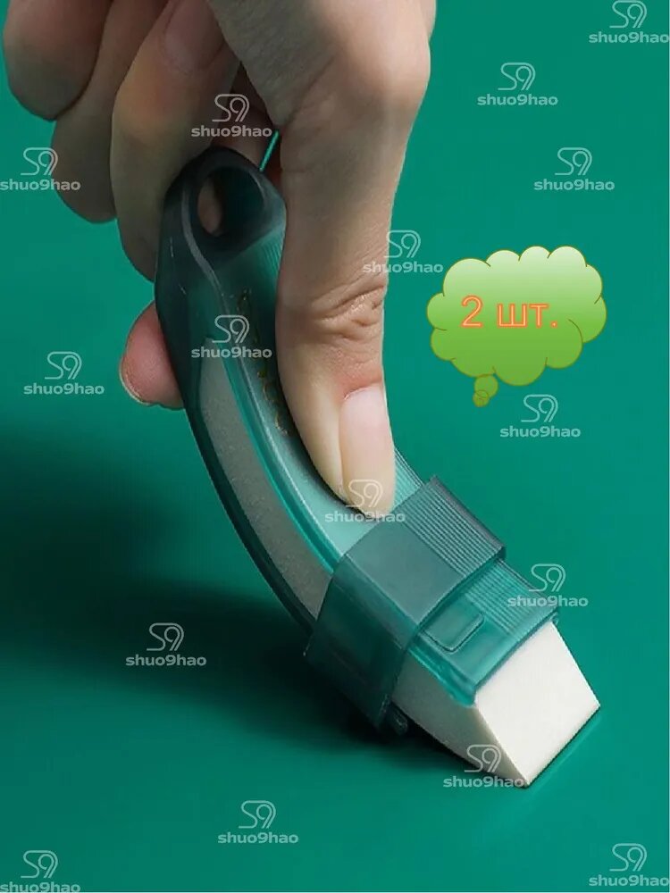 Губка 3, Каучук, 2 шт.