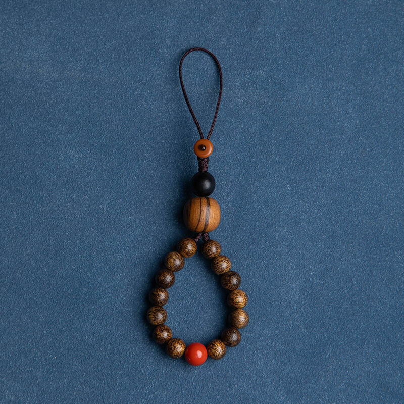 Ланъярд для телефона из агарового дерева Калимантан для женщин, китайский стиль ретро, высококачественная цепочка для телефона для мужчин