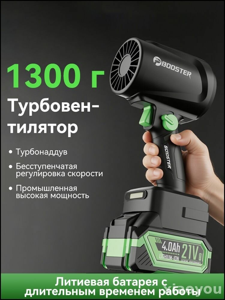 Беспроводной фен TF64C для сада, уборки, разведения костров и мойки автомобилей, мощностью 600 Вт