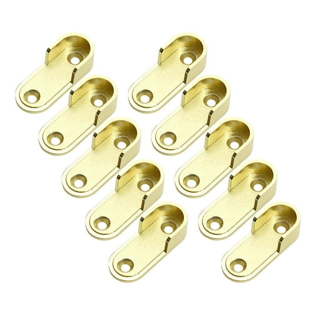 10шт Штанга Для Шкафа С Гнездовыми Кронштейнами Для Вешалки Одежды