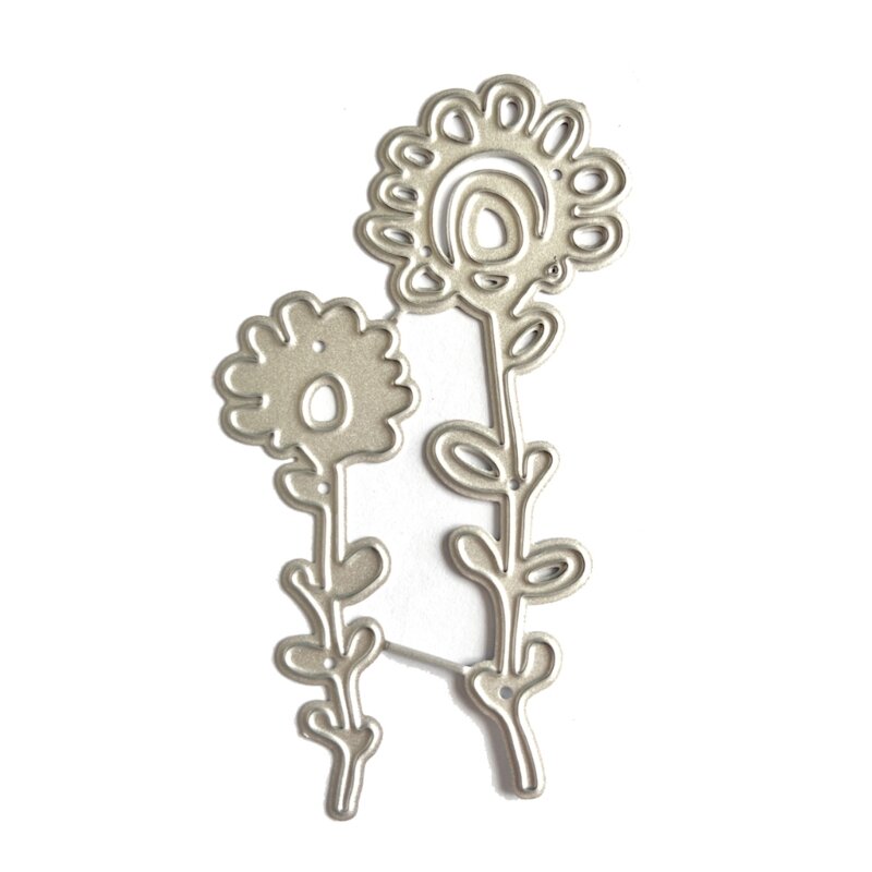 Flowers Metal Cutting Dies Card Embossing Album Template Scrapbooking Stencil