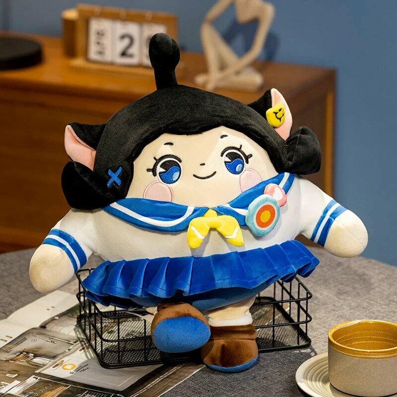 Официальная плюшевая игрушка Egg Party Lost Mind Bear и Little Bear Naughty Ball, милая кукла-подушка для девочек