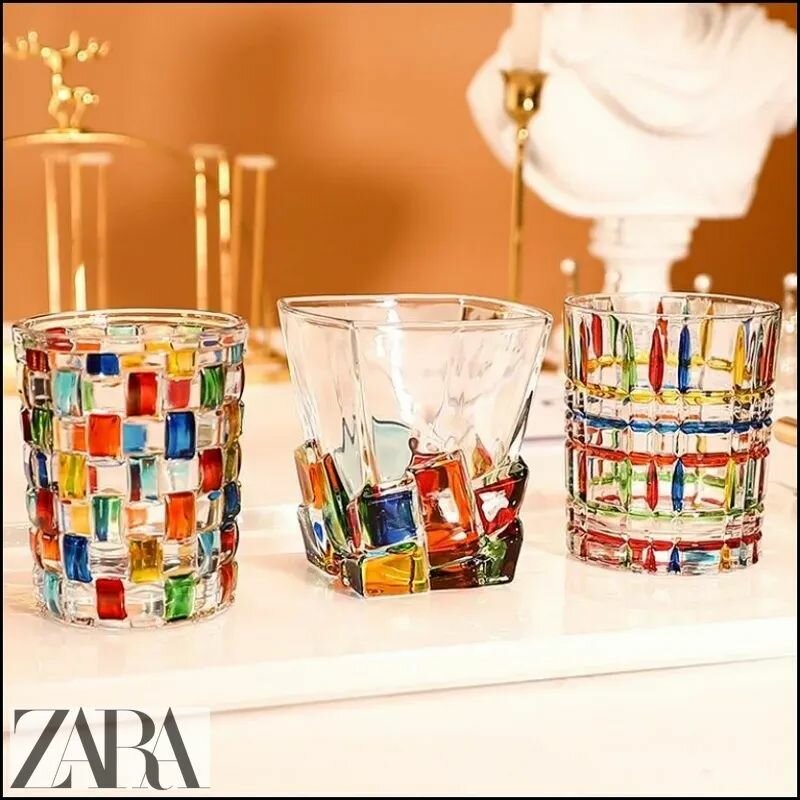 ZARA HOME Стакан с двойными стенками "Италия" 320 мл 3 шт белый