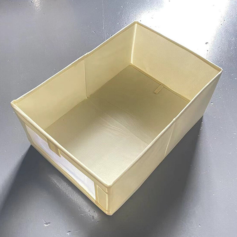 Японский стиль хлопковый льняной ящик для хранения одежды, складной контейнер для хранения в спальне, органайзер для одежды в домашнем гардеробе, оптовая продажа