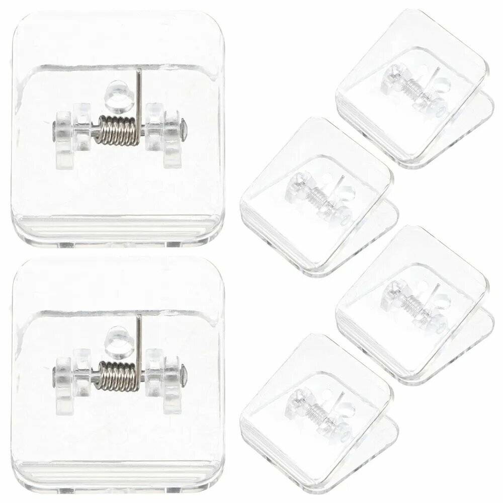 Держатель Для Пеленок Собак, Прозрачный, Из Абс-Пластика, 6 Штук, Для Домашнего Использования, Надежное Крепление