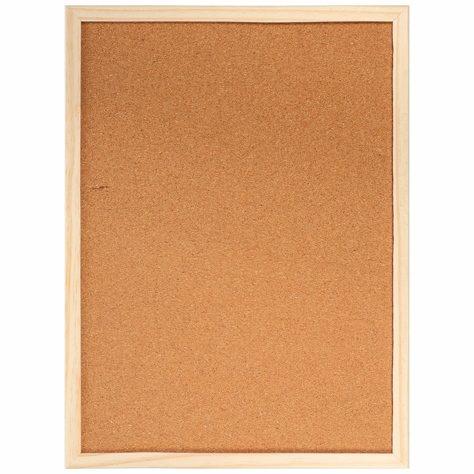 Доска Объявлений Из Пробкового Дерева Набор 1 Штук Для Дома Офиса Размер 40.00X30.00X1.50Cm