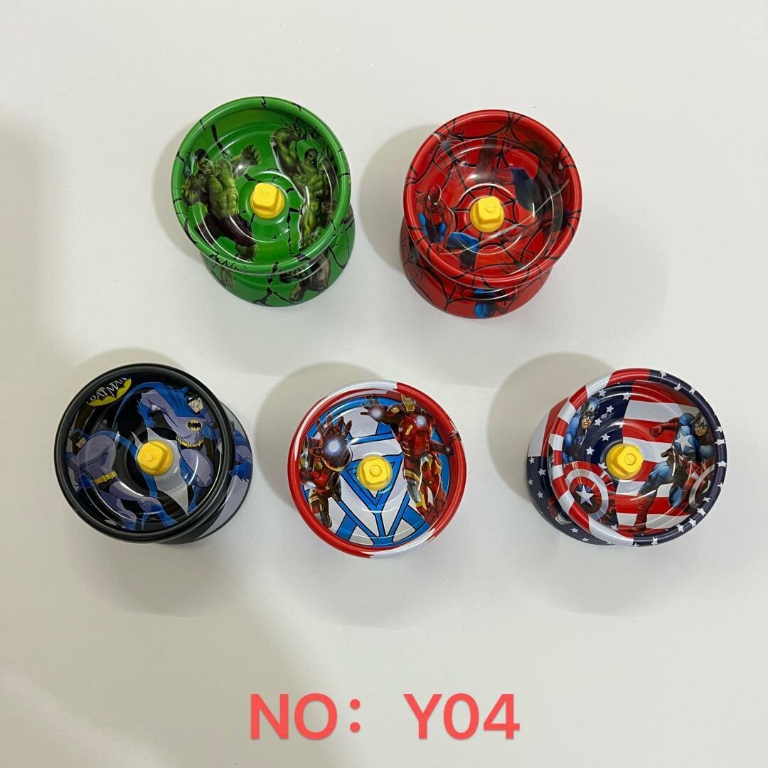 Детская йо-йо игрушка из сплава, автоматическая вращающаяся фантазийная йо-йо, подарок для учеников начальной школы, оптовая продажа