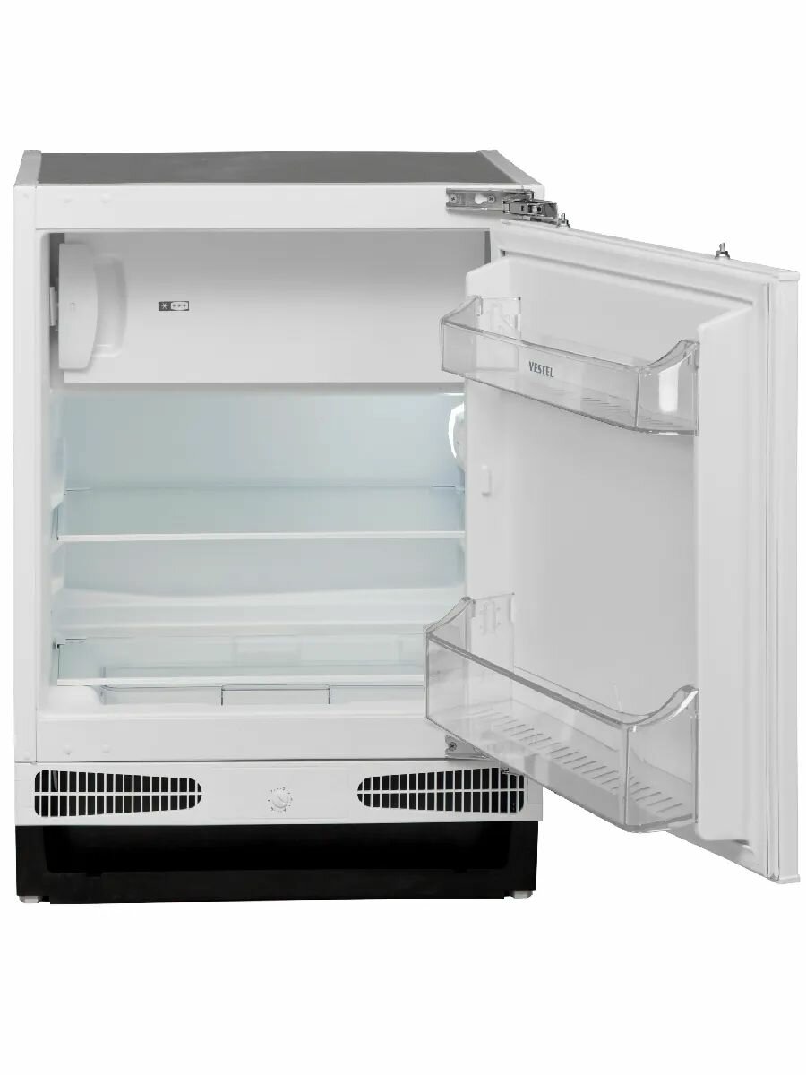 Встраиваемый холодильник Vestel VBID1600, однокамерный, 115 л, капельная система, перенавешиваемые двери, А+