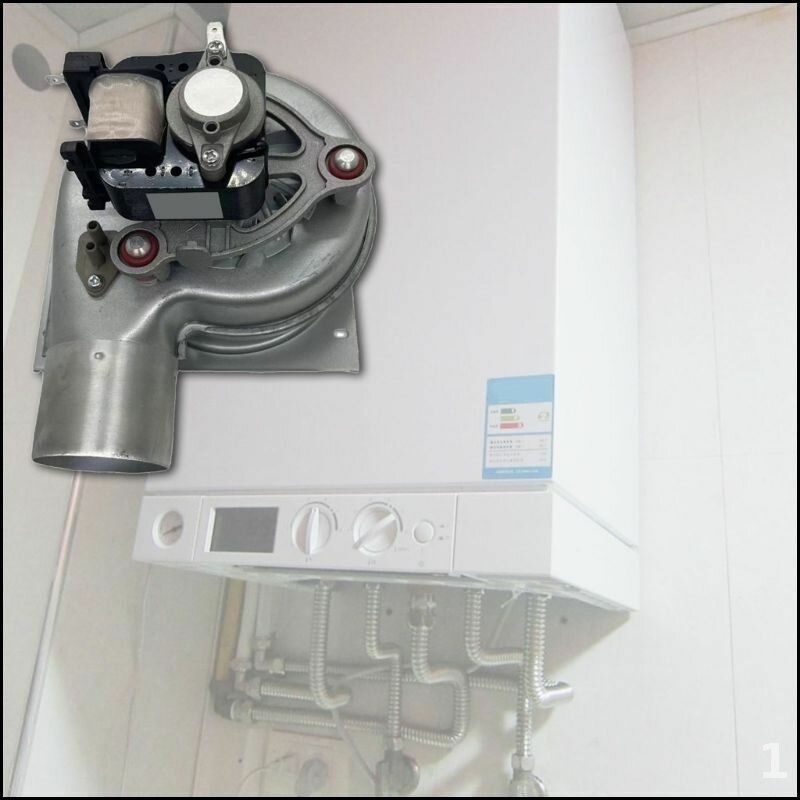 Вентилятор улитка мощностью 35 Вт в премиум металлическом корпусе