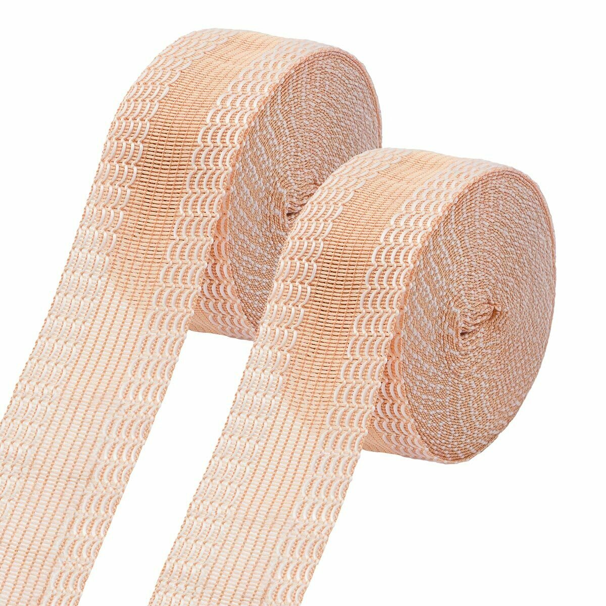 Набор термоклеевых лент, ширина 2,5 см, длина 5 м, цвет бежевый, 2 штуки