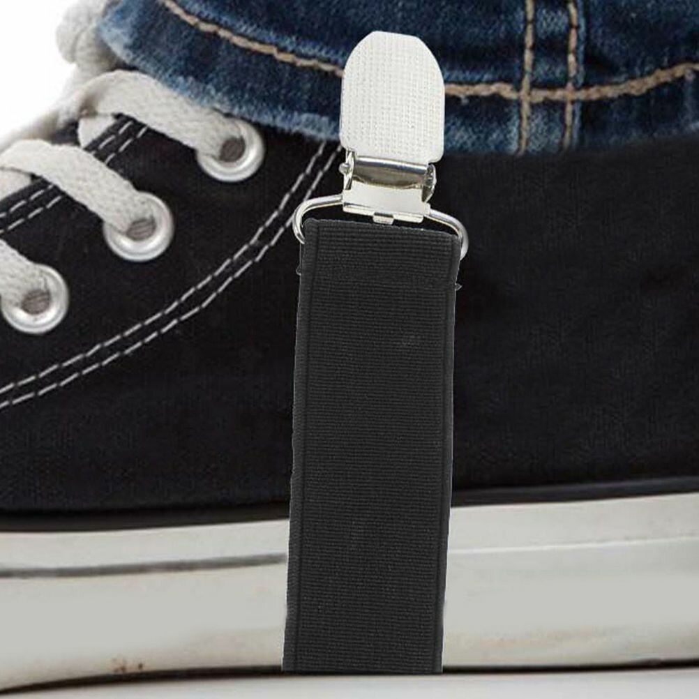 3 Штуки Эластичных Стяжек Для Брюк, Из Железа И Резинки, Рекомендуются Для Спорта На Открытом Воздухе