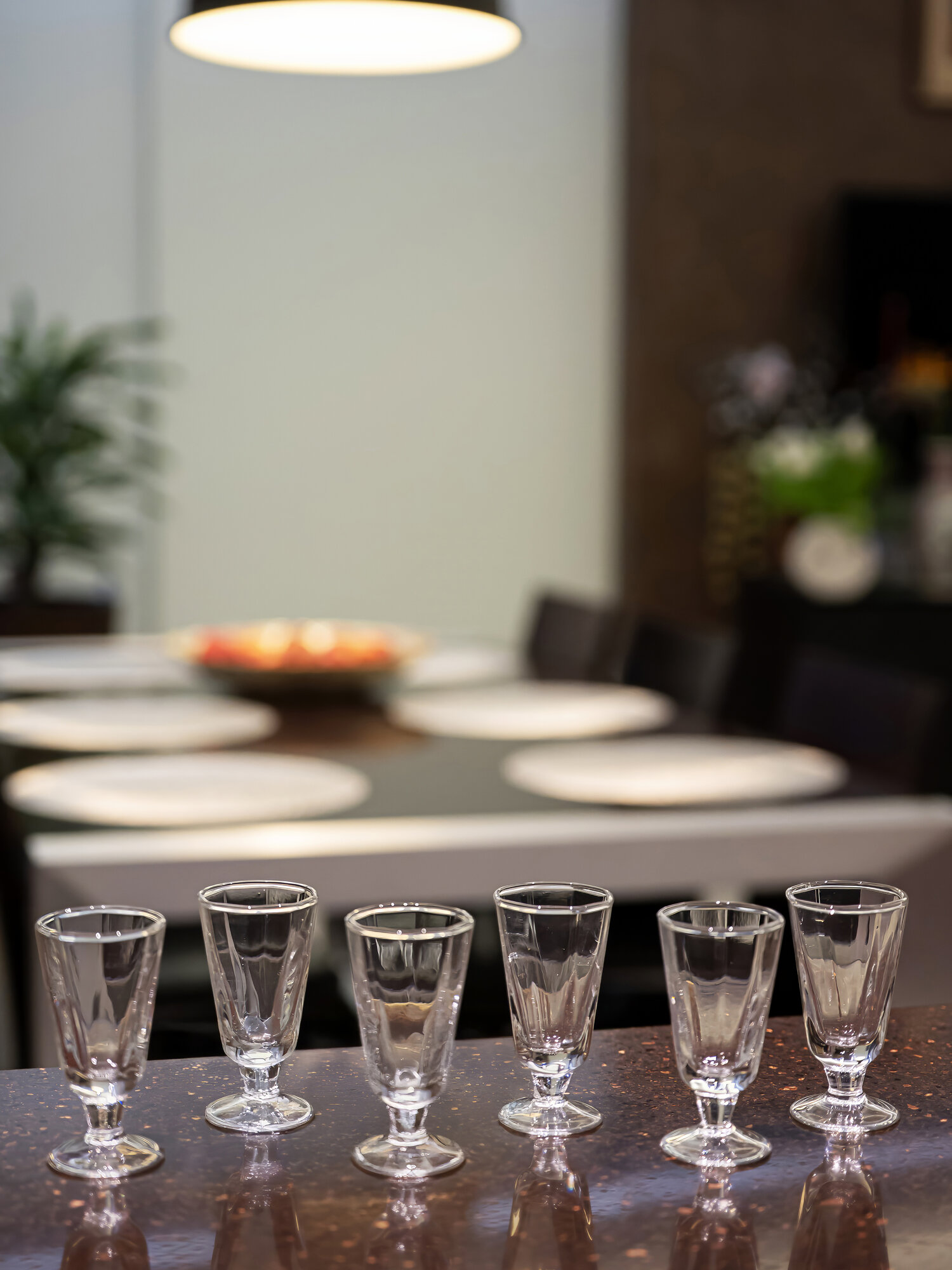 Рюмки на ножке для водки/ликера/коньяка, стекло, 20 мл, набор 6 шт, стекло, Неман 9751, 9751/20гр