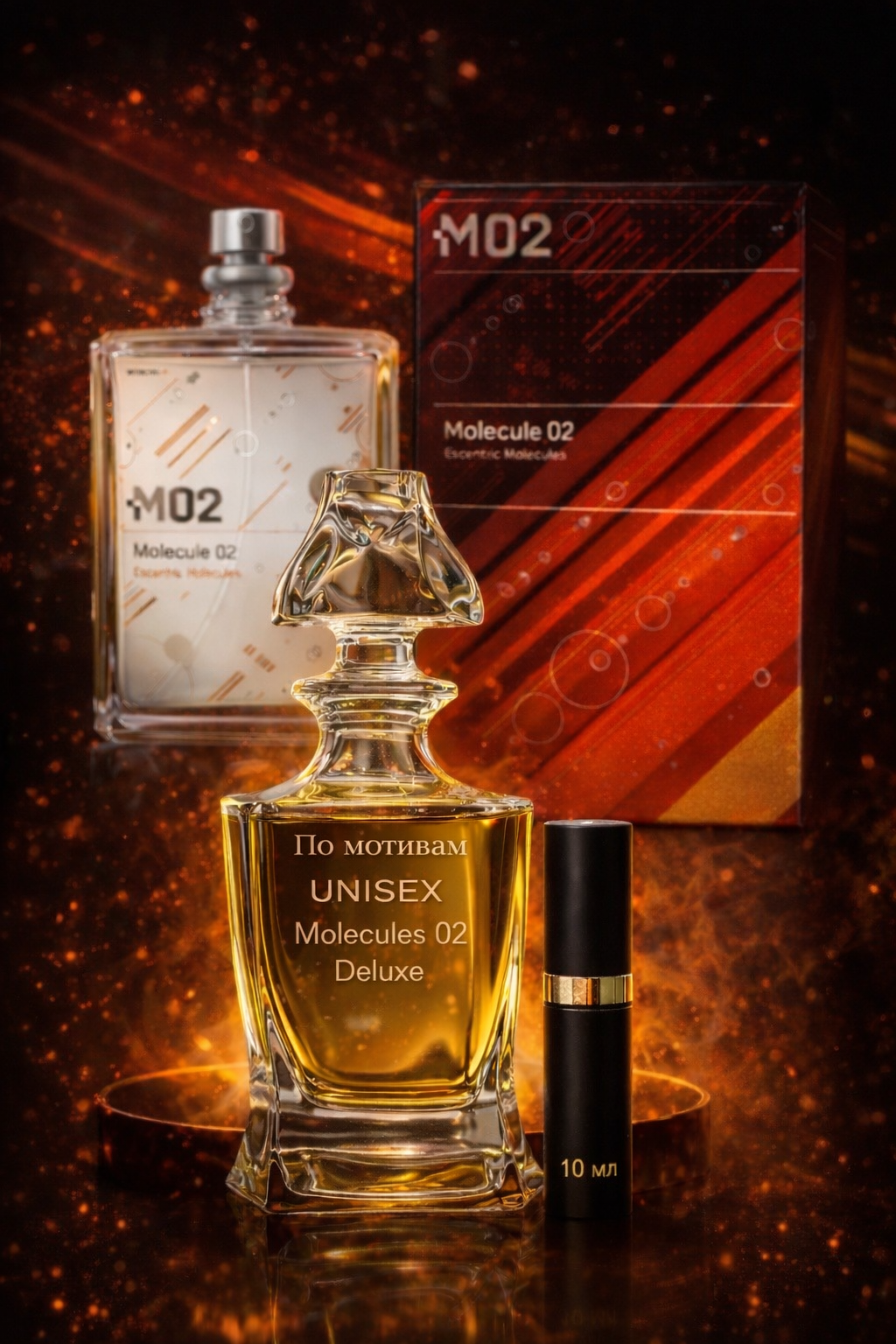 Парфюм Molecule 02, Escentric Molecules, По мотивам Парфюмерных Масел 1/1 Молекула Масляные духи Делюкс Качество