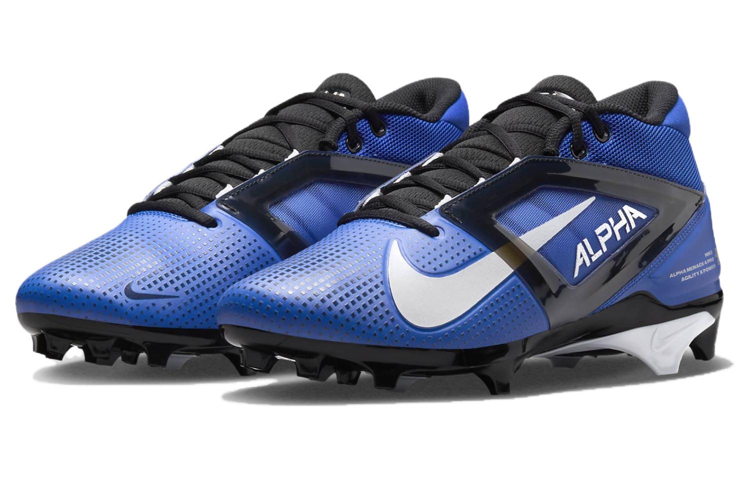 Бутсы NIKE, размер 44 EU, белый, серебряный — фото 1