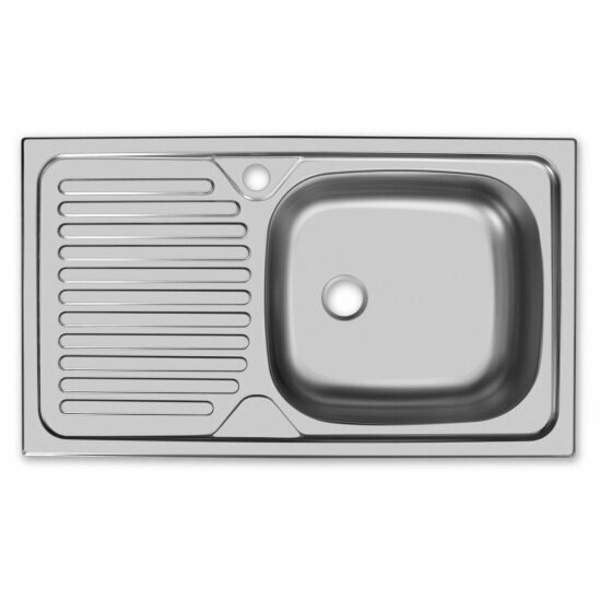 Кухонная мойка Ukinox CLM760.435 ---5K 1R Классика