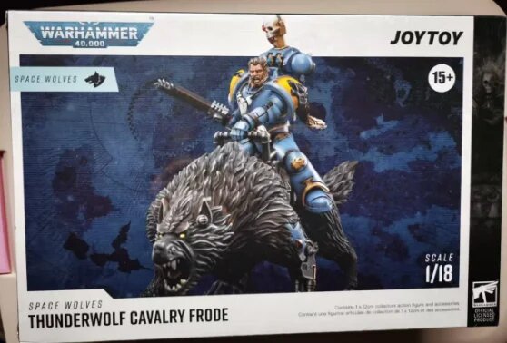 JOY TOY Space Wolves Thunderwolf Cavalry Frode Bjane Фигурка Cavalry Frode
