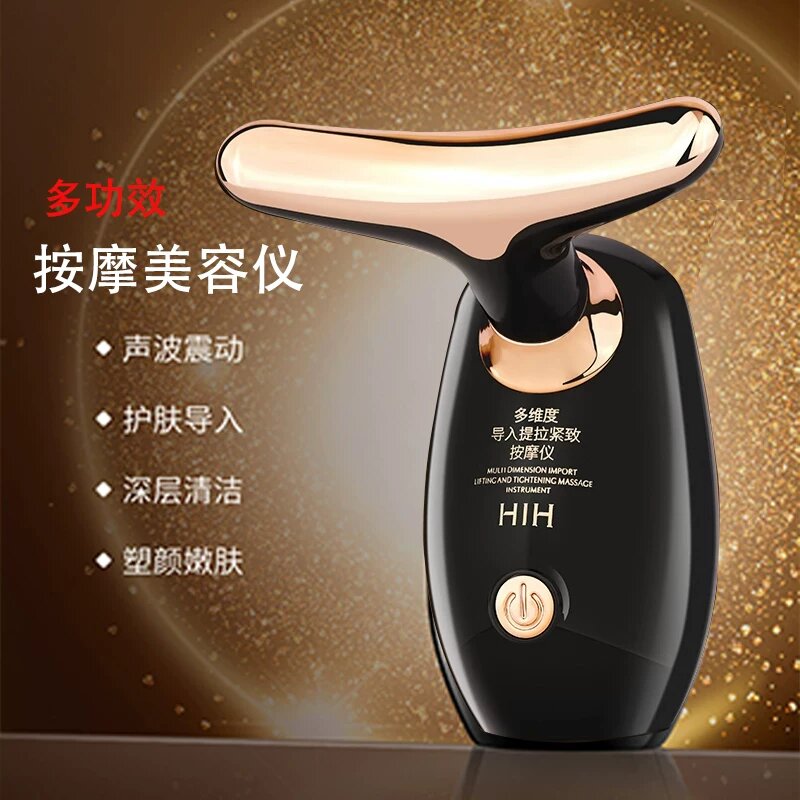 Массажер для лифтинга и подтяжки лица для шеи, простое устройство для домашнего ухода, сужение лица и омоложение кожи, специальный инструмент для ленивых