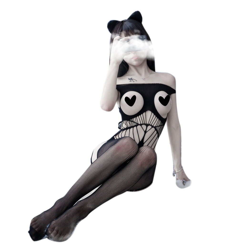 Женское искушение с открытыми плечами, открытое нижнее белье, боди, ажурные чулки с открытой чашкой, без вырезов, на подтяжках, Babydoll, ночное белье, чулки для тела