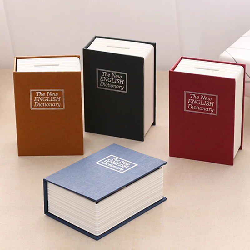 Копилка-словарь "The New English Dictionary", черная — фото 1