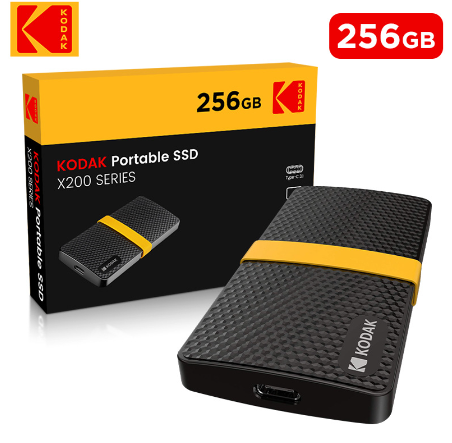 KODAK X200 2,5-дюймовый твердотельный накопитель SSD черного цвета