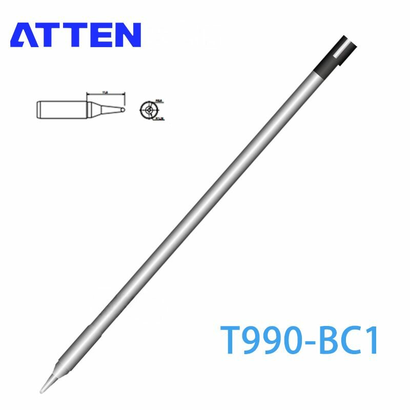 Набор насадок ATTEN T990 для сварочных станок ST-990 и ST-8602D - разнообразные типы для любых сварочных работ