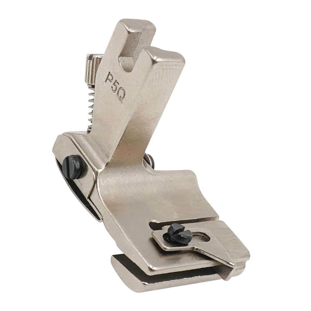 Стальная прижимная лапка с оборками, Регулируемая Прижимная лапка для швейной машины, для пошива ткани и прострочки