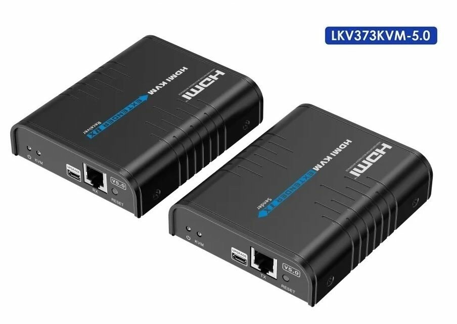 HDMI+USB удлинитель LENKENG LKV373KVM v.5.0