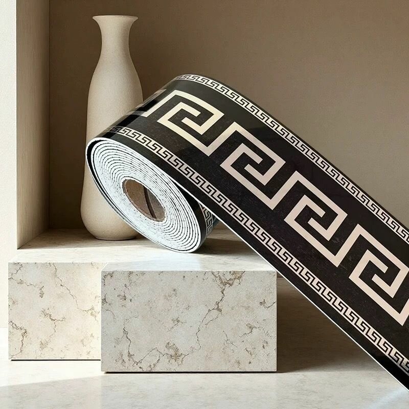 500cm*10cm Утолщенные 3D декоративные плинтусы окантовочные планки обои и бордюры