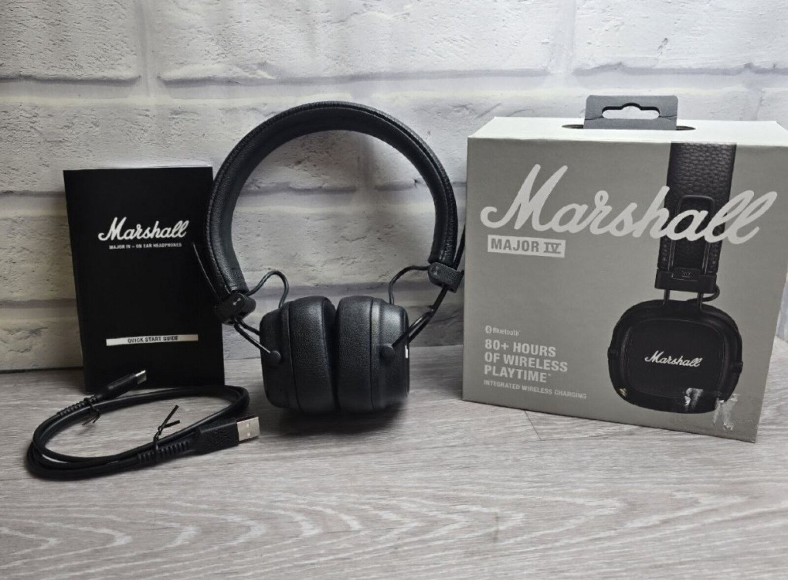 Беспроводные наушники Marshall Major IV, черные