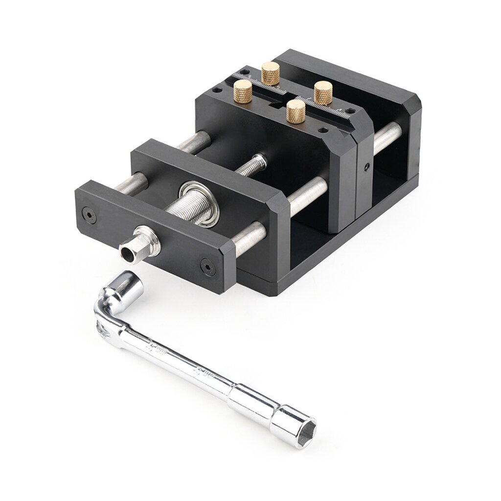 Прецизионные Деревообрабатывающие Тиски С Самоцентрирующимся Зажимом Для Точного Сверления и самостоятельных Проектов