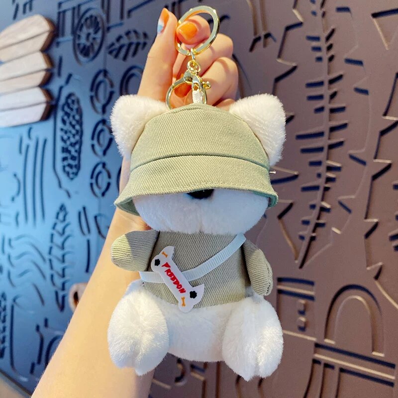Плюшевый брелок-подвеска для ключей и рюкзака в виде кошки Тайяки, японская мягкая милая кукла, украшение, небольшой