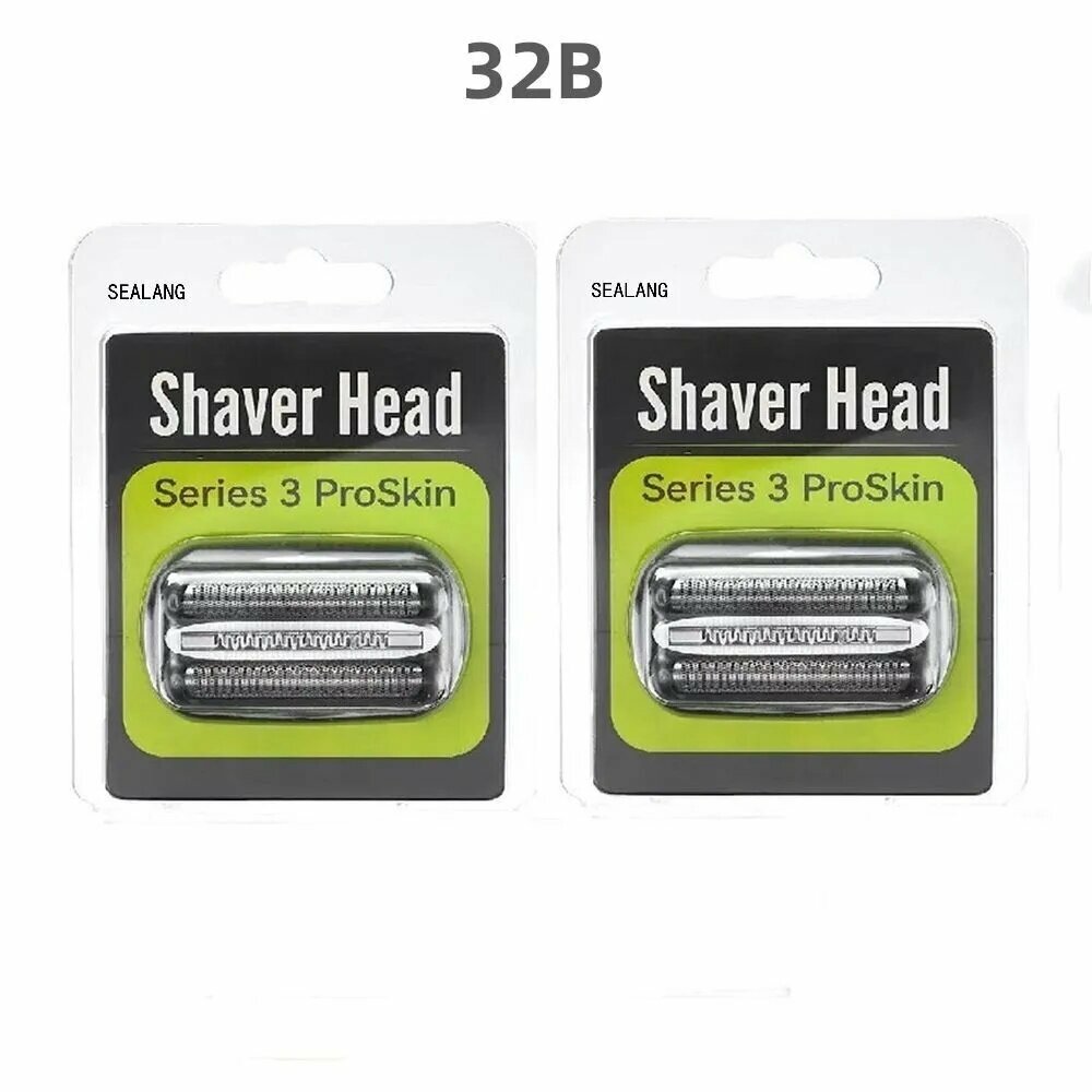 SEALANG Замена режущей головки, совместимая с Braun Series 3 32B 3000s 3010s 3040s 3050cc 3070cc 3080s 3090cc , 2 шт