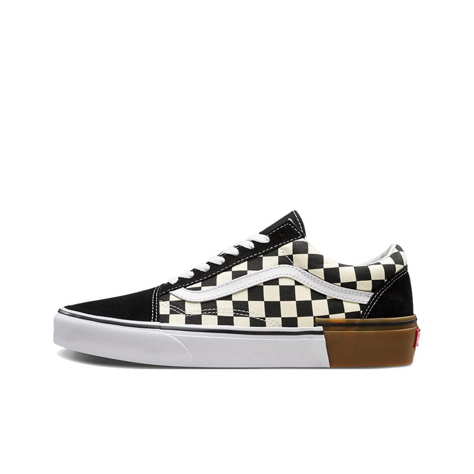 Кеды VANS Old Skool, размер EU 40 стопа (25.5CM), черный/белый/коричневый — фото 1