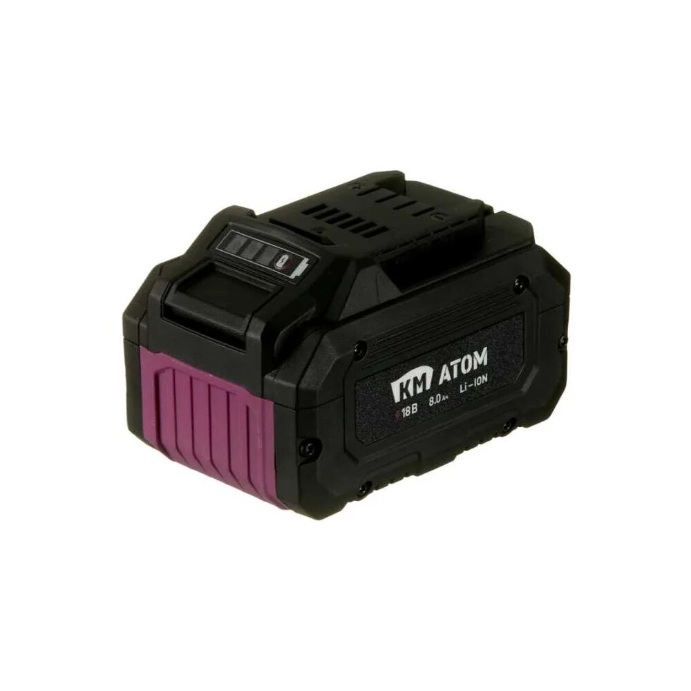 Аккумулятор КМ атом BLI-18/8.1, Li-Ion 18 В 8 Ач, слайдер, для электрических инструментов