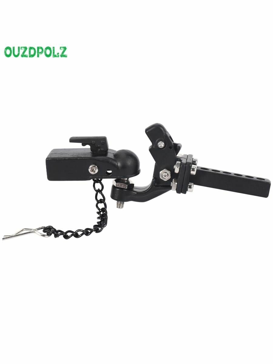 Металлический крюк прицепа SCX10 90046 TRX4 1/10 RC Гусеничный автомобиль Модель автомобиля дистанционным управлением совместим с ребенка