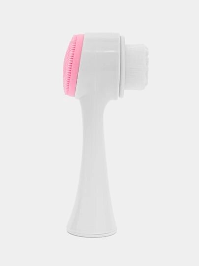 Двухсторонняя щетка для очищения лица