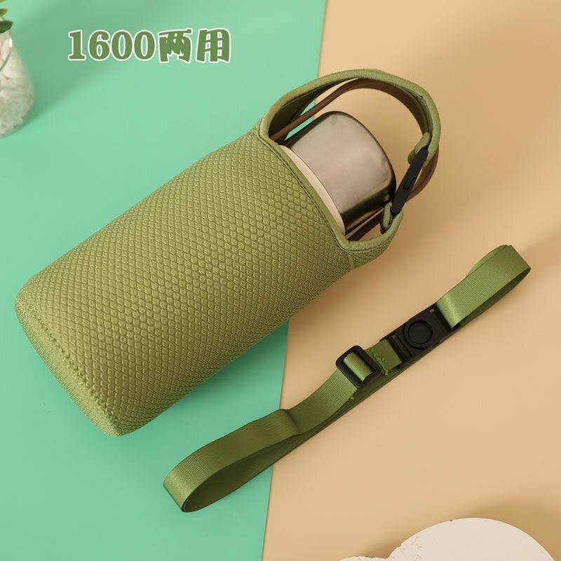 Чехол для стакана, подходящий для бутылок большой емкости 1L, 1.2L, 1.6L, защитный чехол, портативный, противоударный