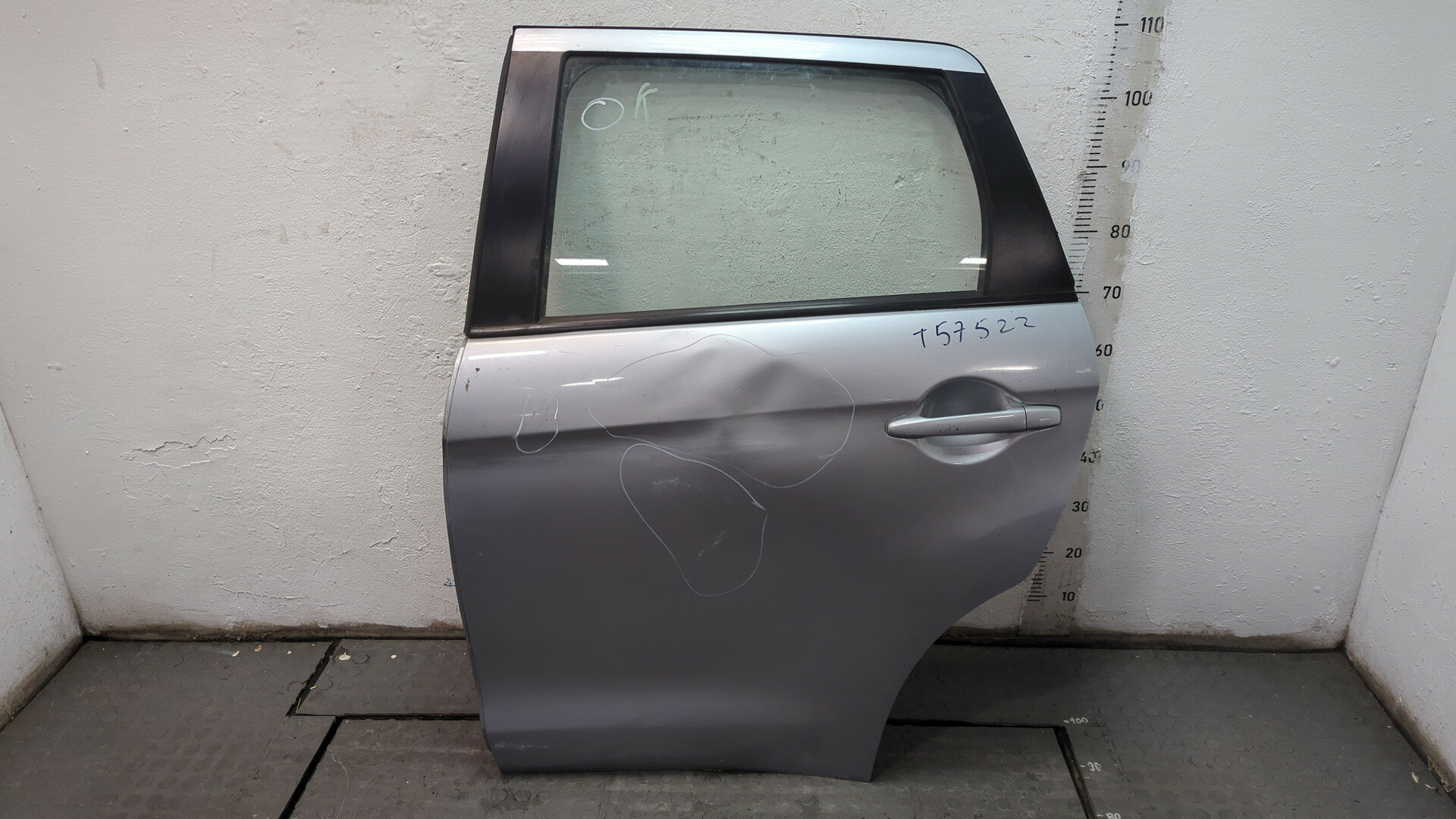 Дверь боковая (легковая) левая задняя Mitsubishi ASX Б/У