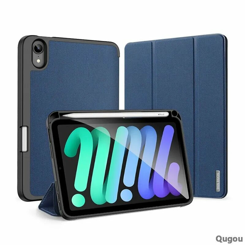 Чехол для iPad mini 7 8.3" (2024)/iPad mini 6 8,3" (2021) с местом для стилуса