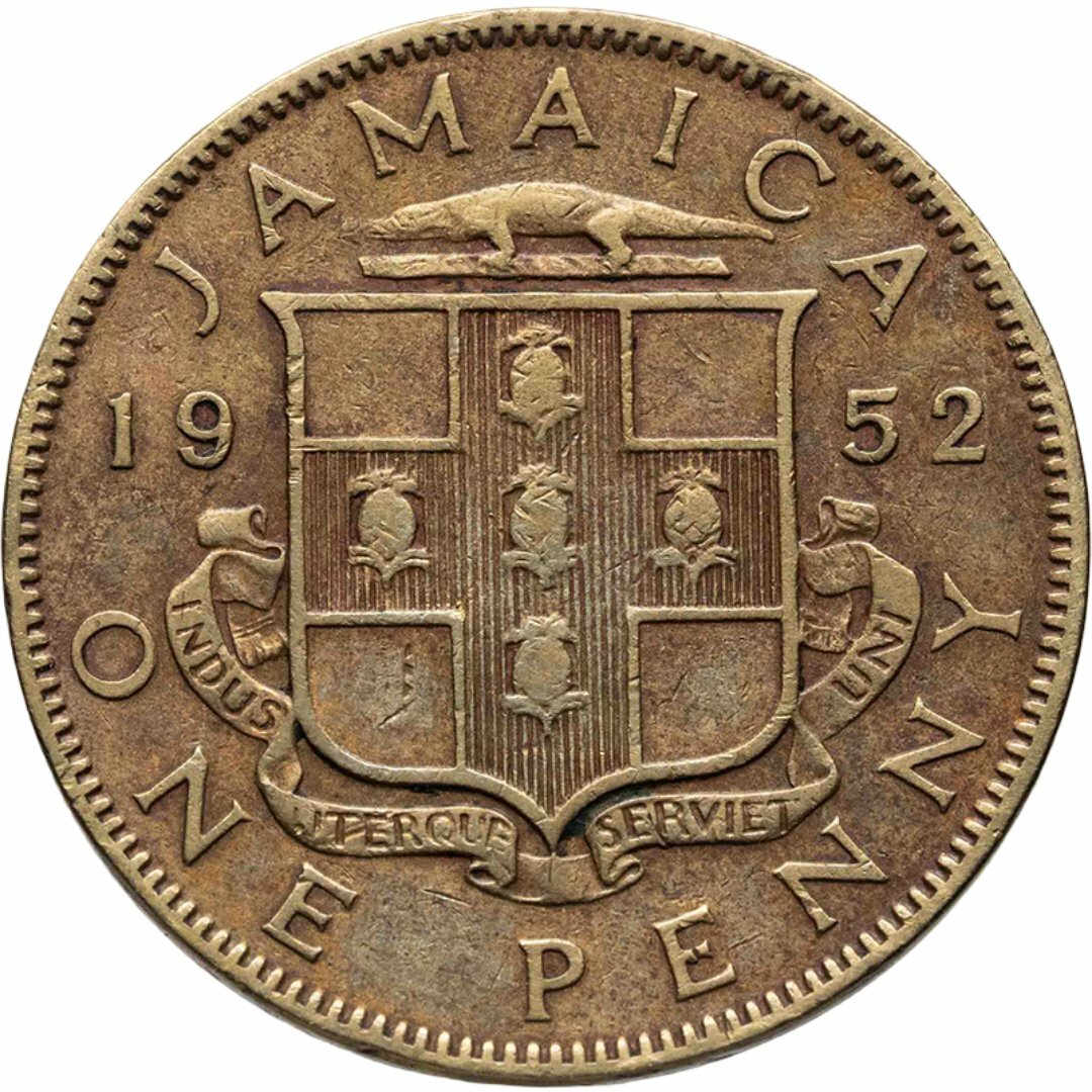Ямайка 1 пенни (penny) 1952