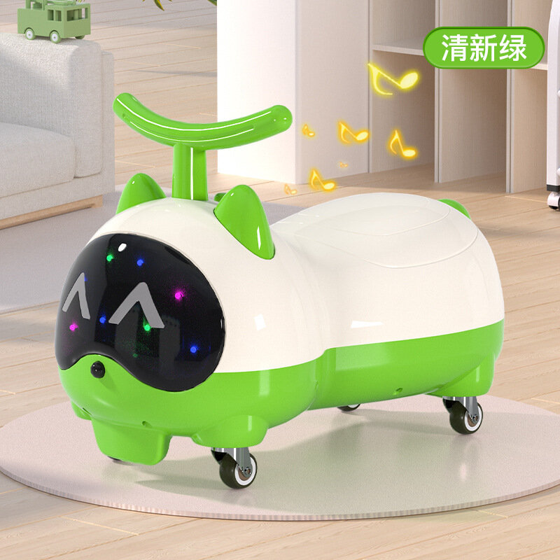 Новая детская машинка с арахисом, машинка-твист для детей 1-3 лет, подарок, машинка-йо-йо, скользящая машинка, на которой можно сидеть