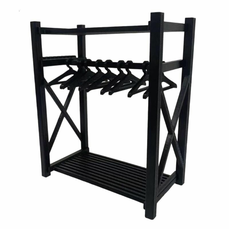 Шкаф для детской одежды-черный