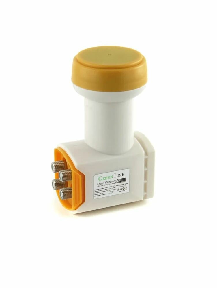 Конвертер круговой поляризации GreenLine GL-401 SRL Quad для Триколор или НТВ-Плюс, на 4 выхода
