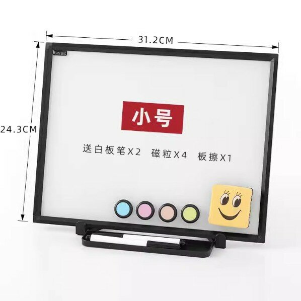 Бескаркасная стеклянная доска Funi, магнитная, для детей, для обучения, рисования, офисная доска для письма, домашняя настольная доска для рисования