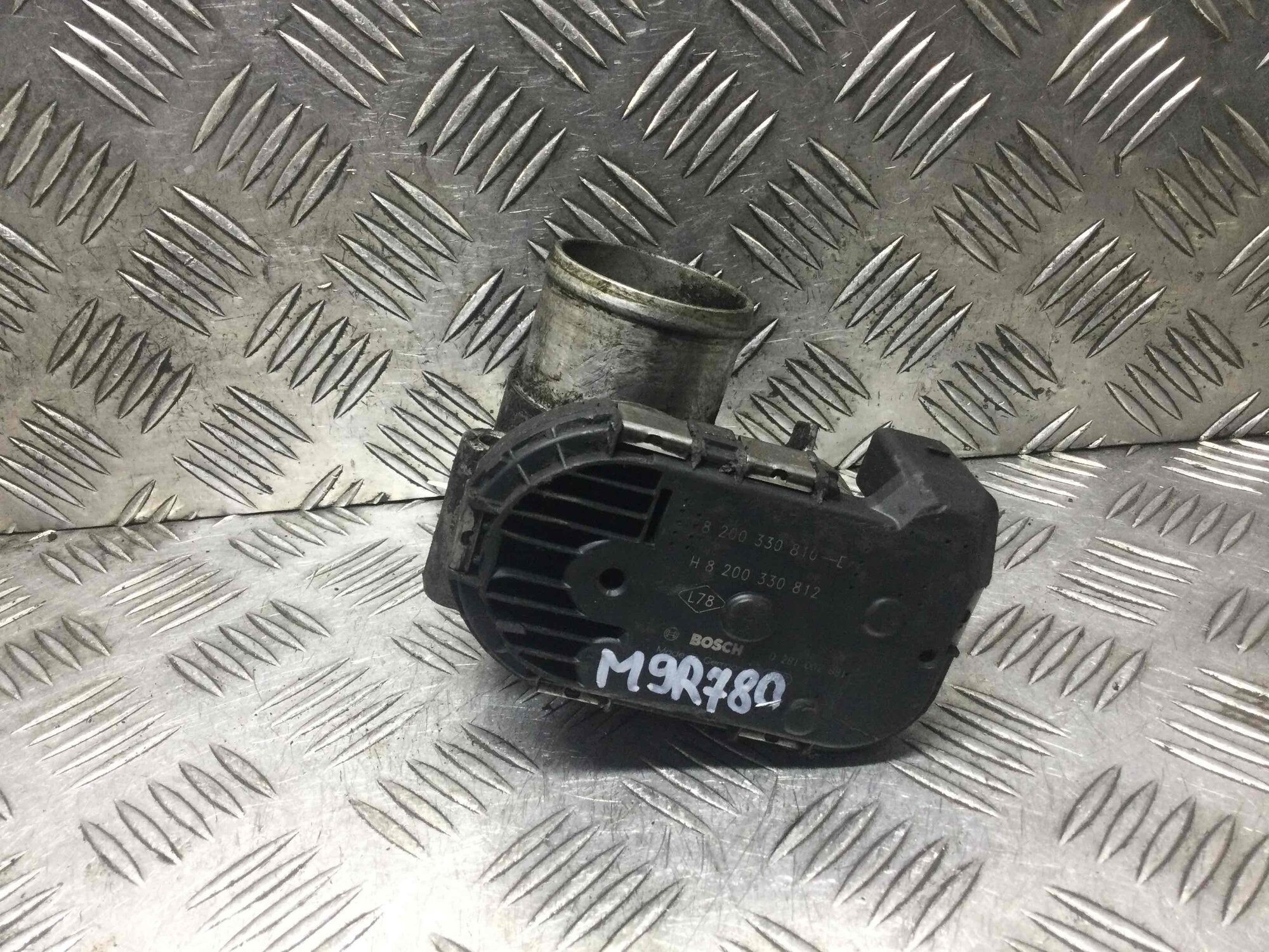 Б/У Заслонка дроссельная Renault Trafic 2 поколение [рестайлинг] (2006-2014) 2008 г.