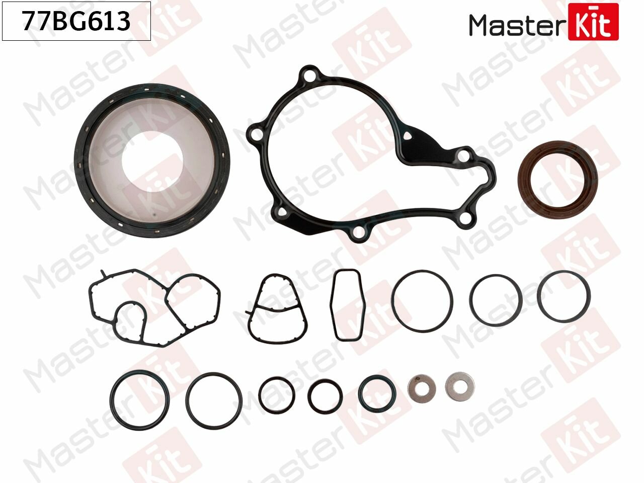 Комплект прокладок блок-картер двигателя Mazda 3 BL Y642 MasterKit 77BG613