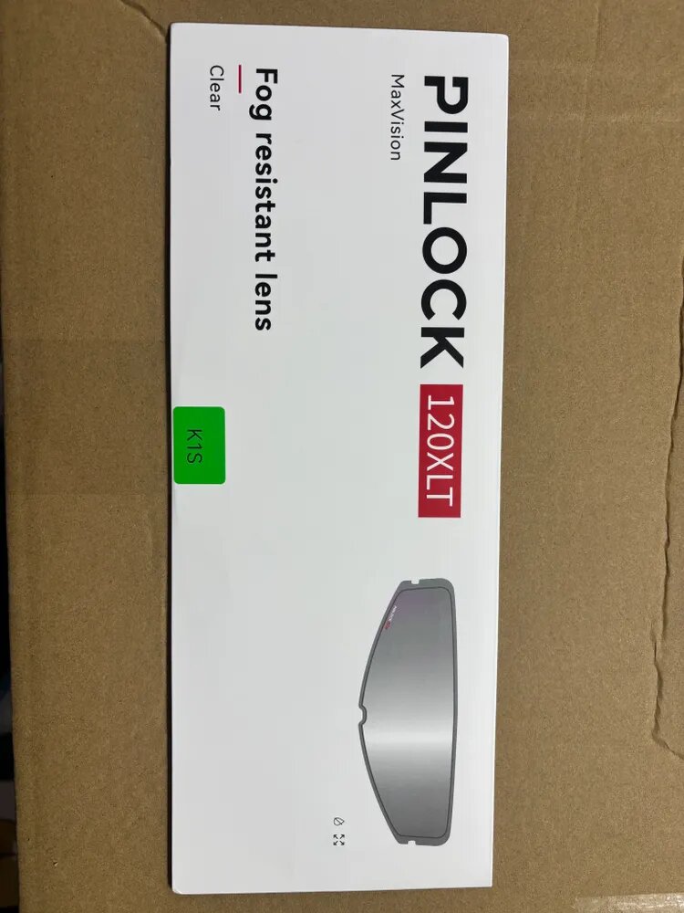 Запчасти для мотошлема PINLOCK I120XLT белый размер: Универсальный Противотуманная наклейка AGV K1S