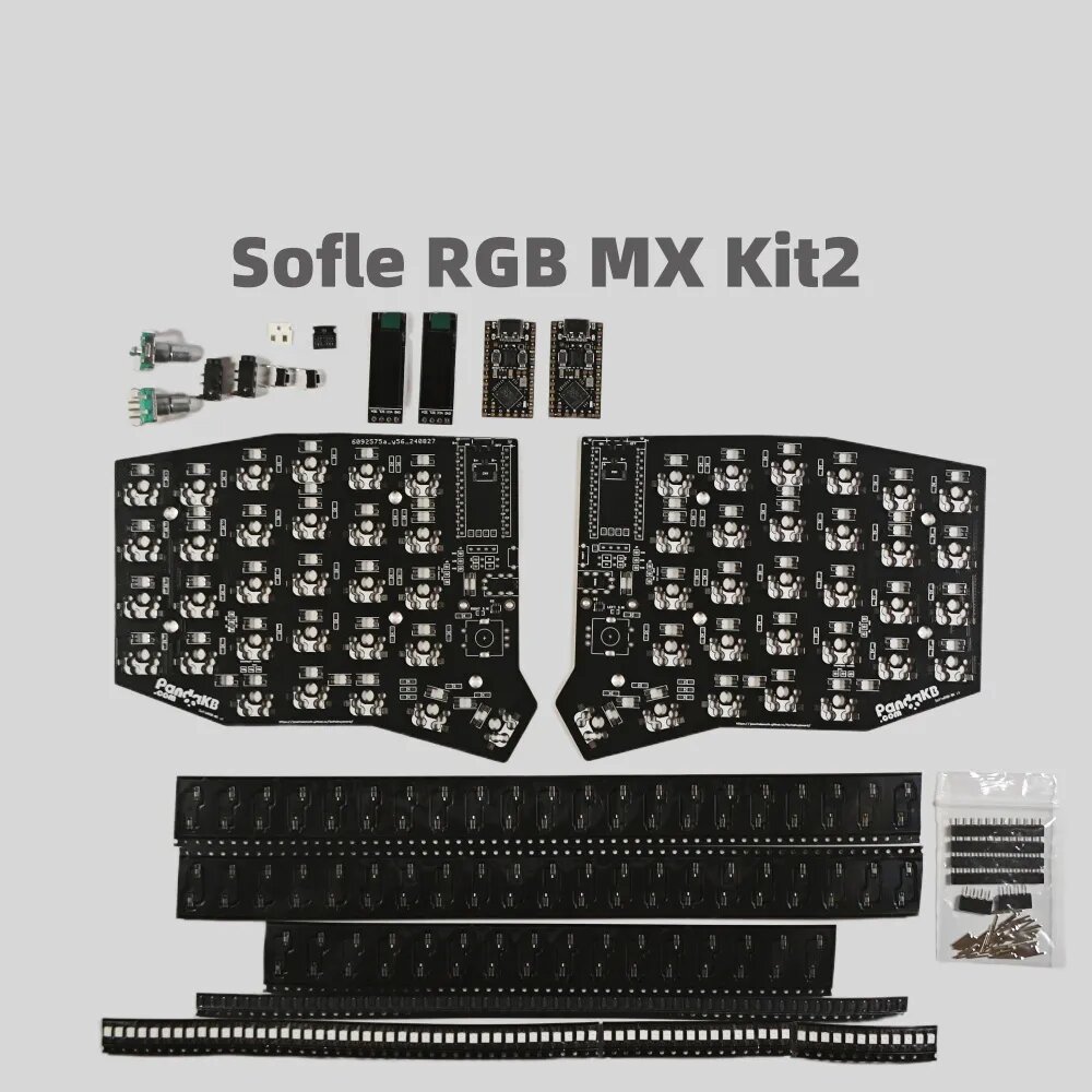 Печатная плата Sofle MX распаянный