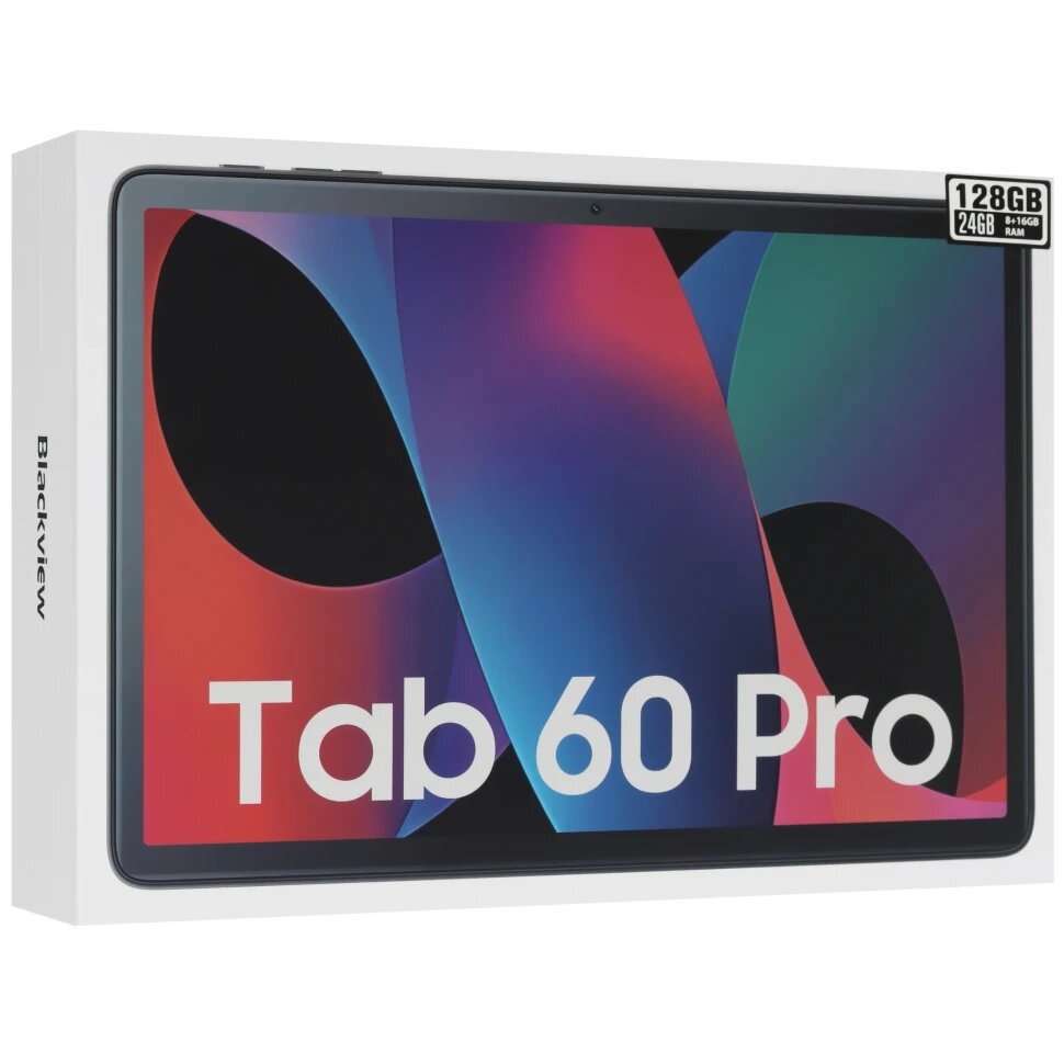 10.1" Планшет Blackview Tab 60 Pro LTE 8/128 ГБ, 1280x800, IPS, 60 Гц, 7700 мА*ч, серый