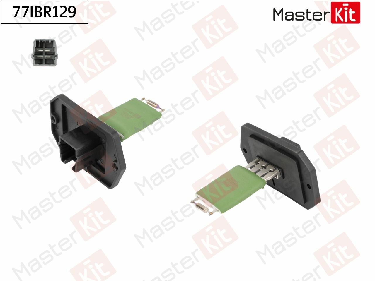 Резистор вентилятора Toyota COROLLA / ALLEX E12 2001 - 2007 MasterKit 77IBR129
